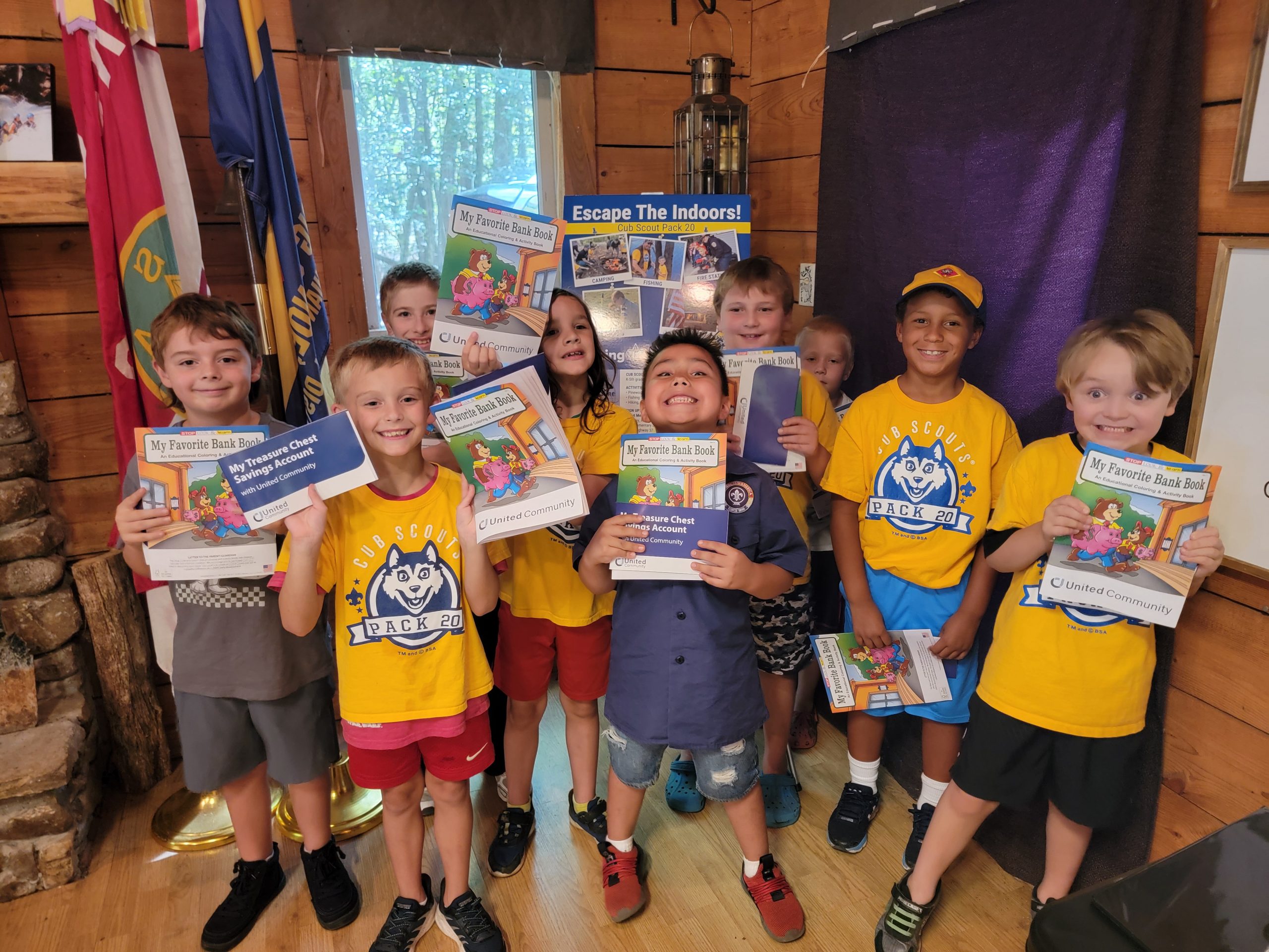 Den 2 - Wolves & Bears - 2nd & 3rd Graders at Scout Hut - Cub Scout Pack 20